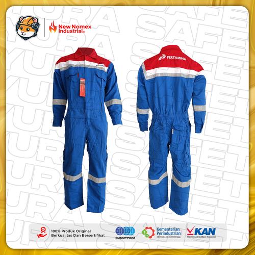 Jual Wearpack Coverall Pertamina Anti Api New Nomex IIIA Garansi 100% ...
