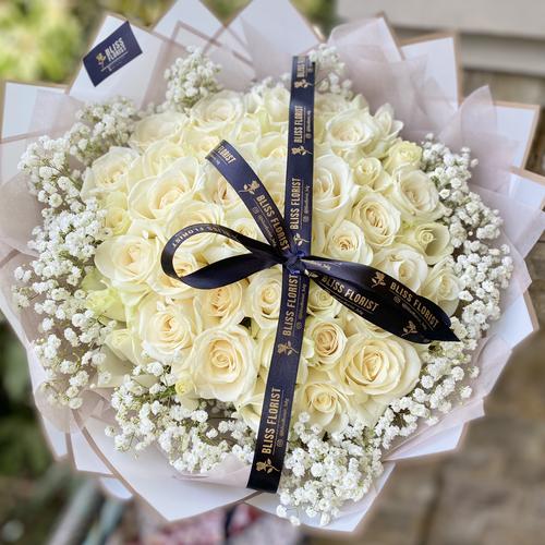 Jual Buket mawar asli custom gift premium bucket wisuda - 40RoseBb ...