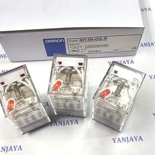 Jual RELAY OMRON MY4N GS R 220/240VAC OMRON ORIGINAL - Jakarta Pusat - YANJAYARAYA | Tokopedia