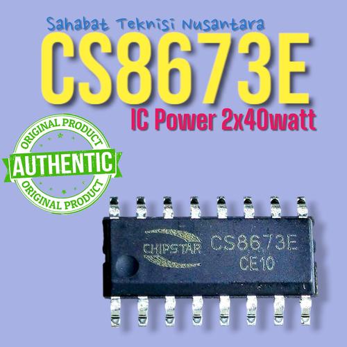 Jual IC AUDIO CS8673E ESOP-16L IC power CS8673 Original - Kota Surabaya ...
