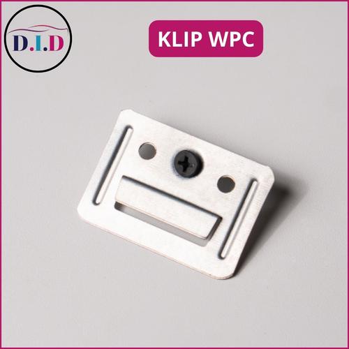 Jual KLIP WPC WALL PANEL CLIP WPC (ISI 10 PC) BRACKET WALL PANEL / KLIP ...