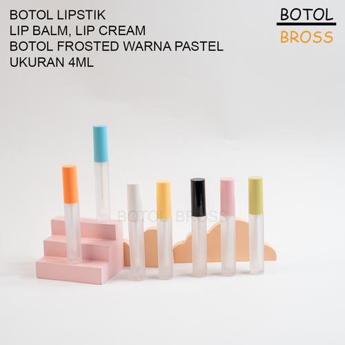 Jual Botol 4ml Tube Frosted Warna Pastel Lip Gloss Kosong/Lip Gloss ...