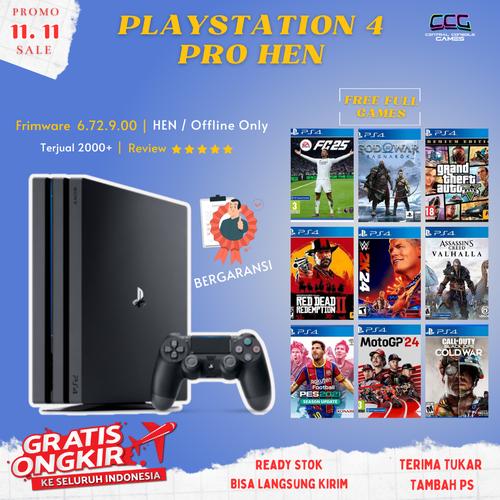 Promo PS4 Playstation 4 Pro HEN 1TB Fullgames Bebas Request - NoStik ...