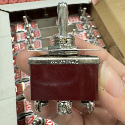 Jual Toggle Switch 6 Pin On Off On Spring Saklar Togle Kaki 6p 6A ...