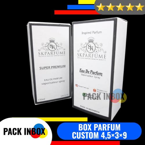 Jual BOX PARFUM CUSTOM DESAIN 4,5x3x9 KARDUS PARFUM CUSTOM DESAIN 4,5×3 ...