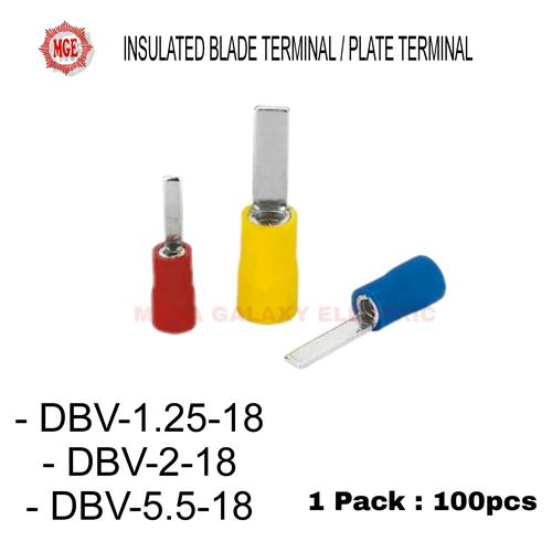 Jual Skun Kabel Insulated Blade Terminal/Plate Terminal - DBV-2-18 - Jakarta Pusat - mega galaxy ...