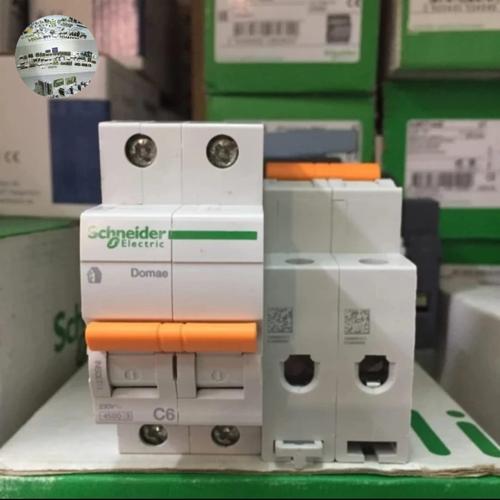 Jual MCB Domae Schneider 2P 6A 10A 16A 20A 25A 32A MCB 2POLE 4,5kA - 32A - Jakarta Pusat - Nurr ...