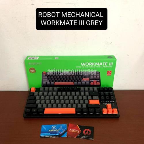 Jual Keyboard ROBOT MECHANICAL WORKMATE III GREY - Kota Samarinda ...