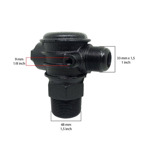 Jual Check Valve Kompresor Angin Tipe 10 - 15 HP Katup Satu Arah 48mm x ...