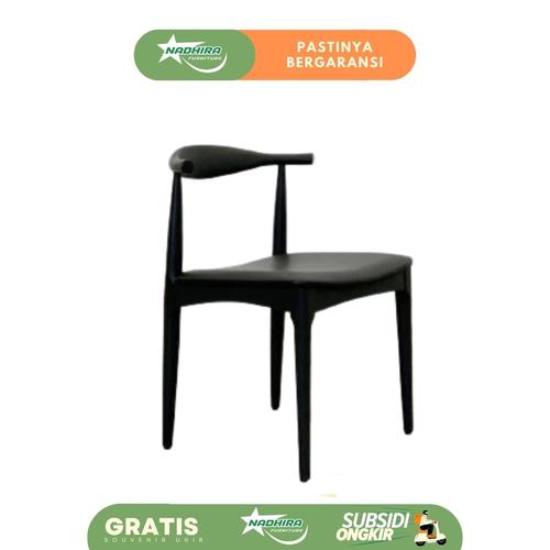 Jual ELBOW CHAIR CAFE - Kursi Makan Kayu Scandinavian Cocoa - Kursi ...