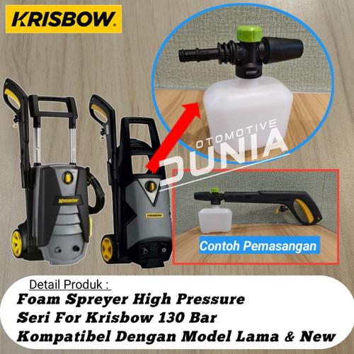 Jual Foam Spreyer/Botol sampo High pressure Cleaner Krisbow 130 bar Lama & Krisbow 130 bar FRHPE ...