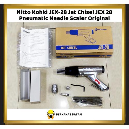 Jual Nitto Kohki JEX-28 Jet Chisel JEX 28 Pneumatic Needle Scaler Original - Kota Batam ...
