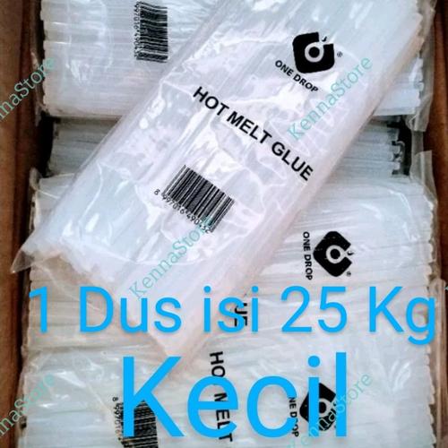 Jual 1 Dus isi 25 Kg Lem Bakar, Lem Tembak, Glue Stick merk One Drop ...