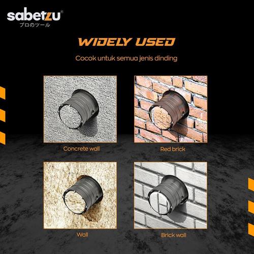 Jual Kepala Mata Bor Gergaji Holesaw Hole Saw Bobok Pembolong Pelubang ...