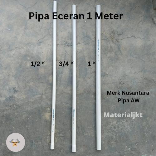 Jual PIPA ECERAN METERAN MERK NUSANTARA - 1 inch - Jakarta Barat ...