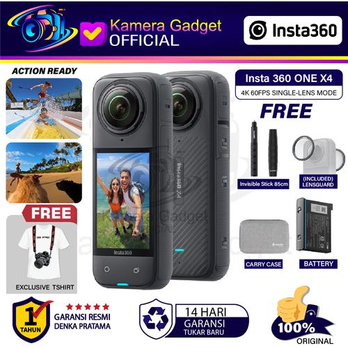 Promo Insta360 X4 8K 360 Action Camera / Insta 360 ONE X4 Action Cam Original - PAKET KOMPLIT ...