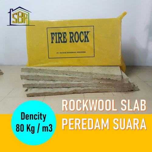 Jual Rockwool Peredam Suara Tebal 2,5 Cm Density 80 Kg Fire Rock Eceran ...