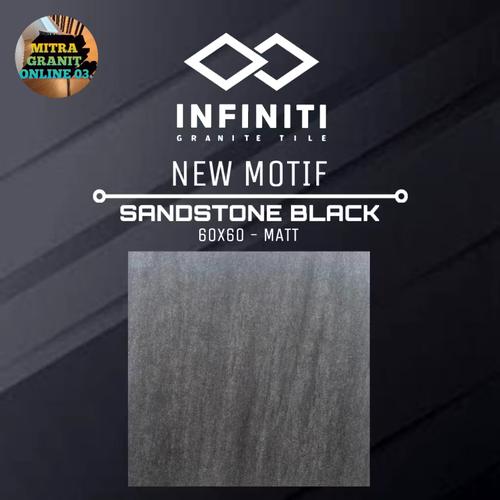 Jual GRANIT LANTAI INFINITY 60X60 SANDSTONE BLACK MATT - Kab. Bogor ...