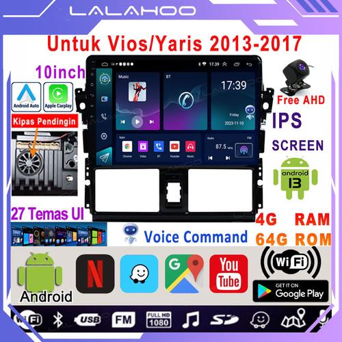 Jual 【Ada Kipas Pendingin】10 Inch 4G+32G Android 13 Head Unit Untuk Toyota Vios/Yaris 2013-2017 ...