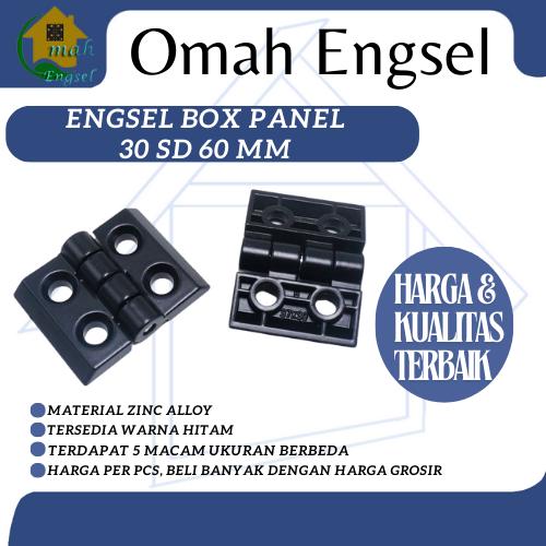 Jual Engsel Box Panel 30 sd 60 mm Engsel Besi Butt Hinge Aluminium ...