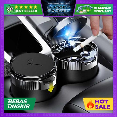 Jual Asbak Rokok Mobil Car Ashtray LED Light Detachable B2390 - Jakarta ...