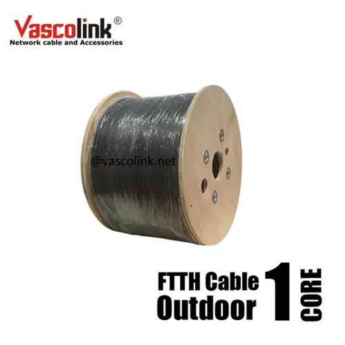 Jual Vascolink Kabel FO FTTH Cable Fiber Optic Outdoor 1 Core 3 Sling ...