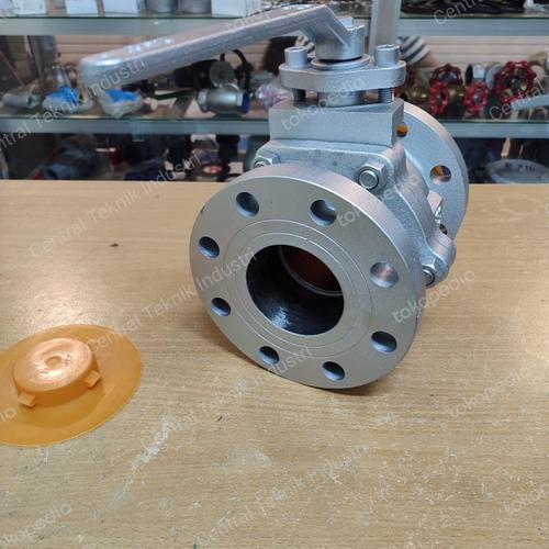 Jual Ball valve / Stop kran 3" inch Cast Iron Besi Flange jis 10k DN 80 - Jakarta Barat ...
