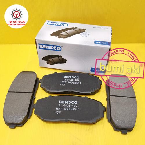 Jual KAMPAS REM DEPAN ATAU DISPAD BRAKE PAD MITSUBISHI ALL NEW TRITON ...