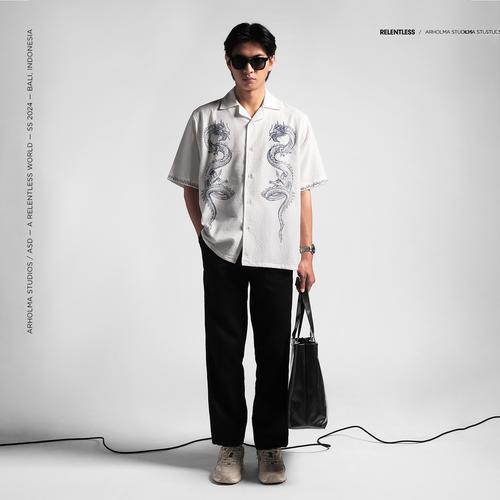 Jual Arholma Studios - Oversized Shirt 'Valerion' White - XXL - Kab ...