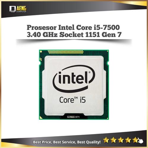Jual Procie Prosesor Intel Core i5 7500 3.40 GHz Socket 1151 gen 7 ...