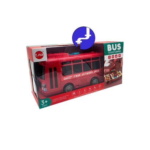 Jual 【Harga Special】 Mainan Anak Bus Berubah Trasform Setir Happy Small ...