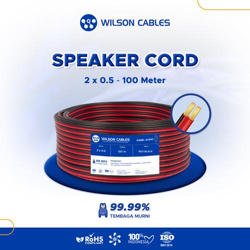 Promo Kabel Audio 2x0.50 mm2 (2x20/0.18) 100 Meter - Wilson Cables ...