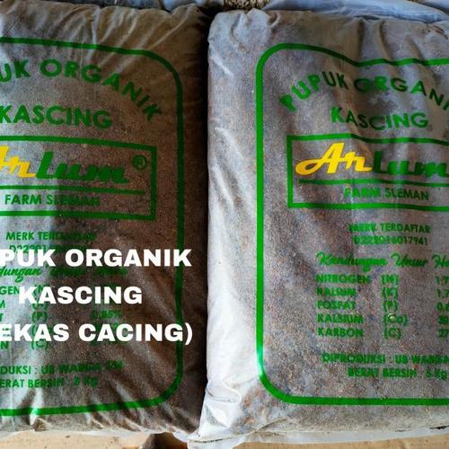 Jual Pupuk Organik KASCING atau bekas Cacing Original tanpa Campuran ...