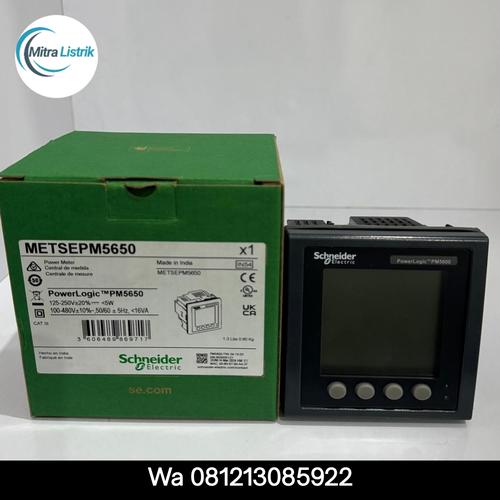 Jual POWERLOGIC METSEPM5650 PM5650 SCHNEIDER / POWER METER METSEPM5650 ...