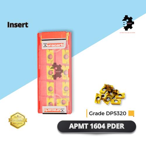 Jual INSERT APMT 1604 PDER Grade DP5320 - Merk DURACARB - Insert Pahat ...