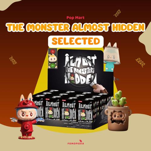 Jual NEW!! [SELECTED] READY STOCK POP MART LABUBU ALMOST HIDDEN - Fire ...