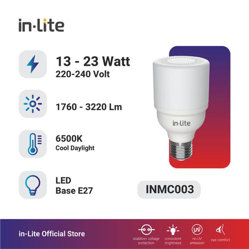 Jual in-Lite LED Lampu Bohlam Mini Kapsul 13W 17W 20W 23W INMC003 - 13 ...