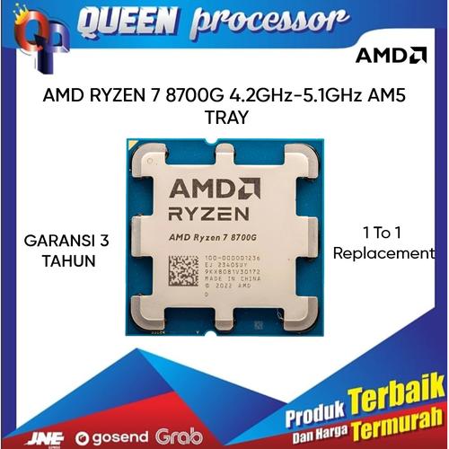 Jual Processor AMD Ryzen 7 8700G 4.2GHz TRAY Socket AM5 - Jakarta Pusat - QueenProcessor | Tokopedia