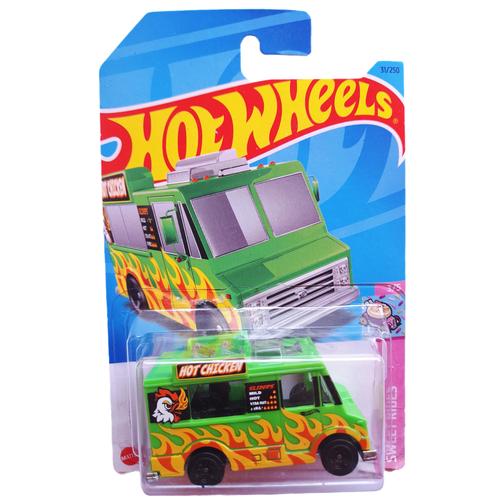 Jual Hot Wheels Fast Food Truck Quick Bite Hot Chicken Green - Kota ...
