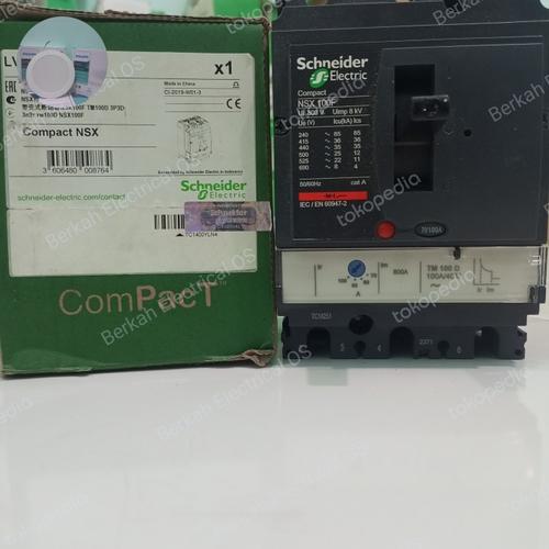 Jual MCCB 36KA NSX100F 3P 25A TMD LV429630 SCHNEIDER ORIGINAL - Jakarta ...