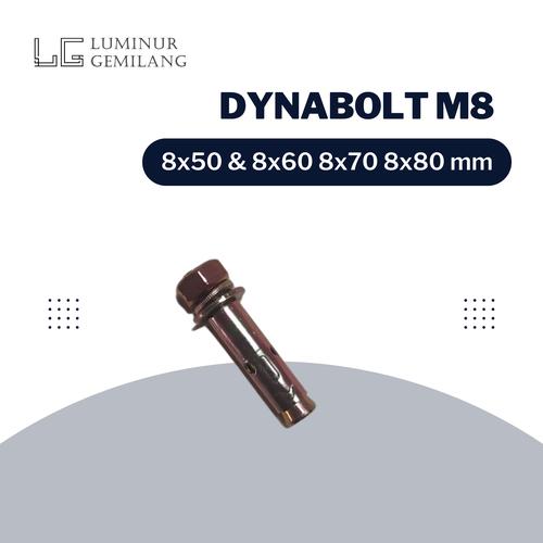 Jual Dynabolt Dinabol Baut Beton Dinding Tembok M8 8mm x 50mm - 8mm x ...