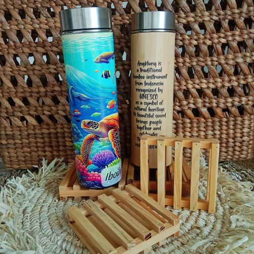 Jual Termos Tumbler Botol Bambu - Kab. Kebumen - Agrominafiber ...