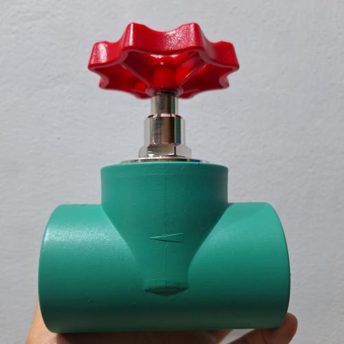 Jual Gate Valve 1-1/2" PPR Stop Kran 1-1/2 Inch 50mm 50 mm Lesso Green ...