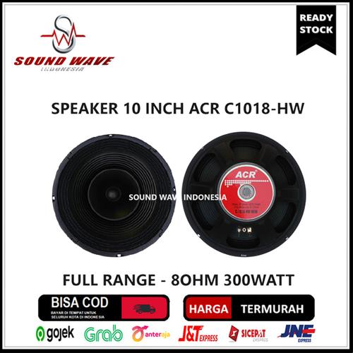 Jual SPEAKER ACR 10 INCH C1018HW FULL RANGE - Jakarta Barat - SOUND ...