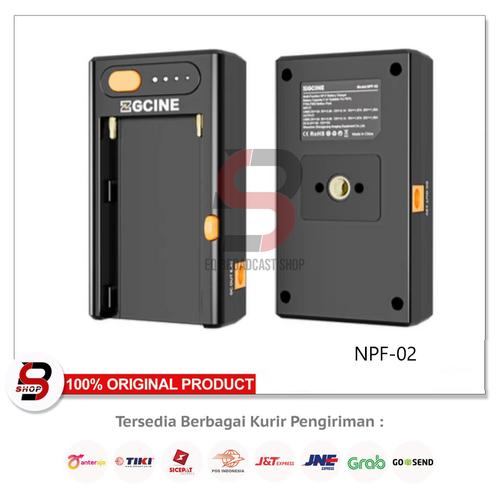 Jual ZGCINE NPF-02 NPF Battery Charger Powering Adapter - Kota Depok - eqbroadcastshop | Tokopedia