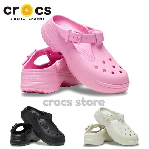 Jual Crocs Classic Mary Jane Unisex Clog - Hitam, W5/36 - Jakarta Utara ...
