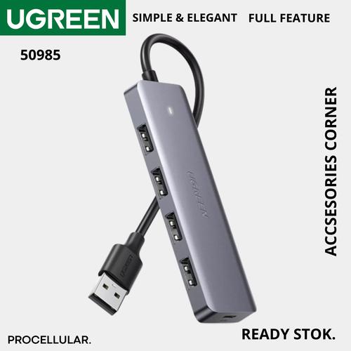 Jual Ugreen USB HUB to USB 3.0 4 Port Power By Micro Metal Extension ...