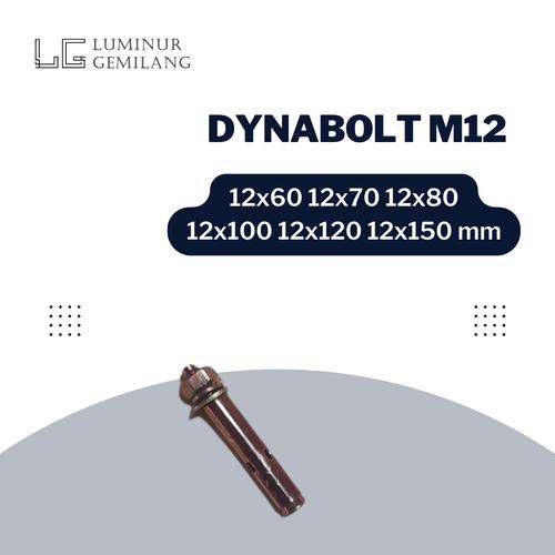 Jual Dynabolt Dinabol Baut Beton Dinding Tembok M12 12 x 60 mm - 12mm x ...