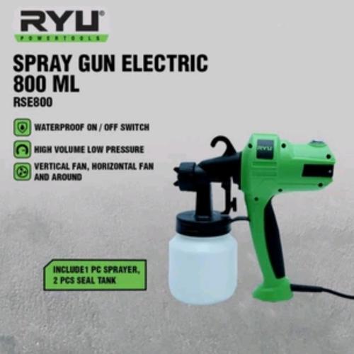 Jual spray gun elektrik ryu rse 800 paint zoom ryu - Kota Samarinda - M ...