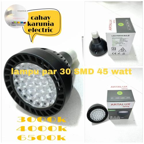 Jual lampu par 30 LED smd 45 watt LED fitting E27 lampu spotlight 45 ...